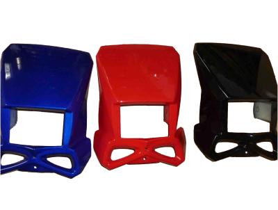 China Motocross parts SUVs GY125 150 200CCC Red Black Yellow White Blue ase headlight for sale