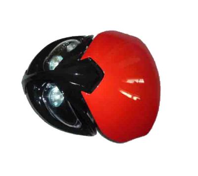 China Motocross parts SUVs Red blue white yellow other styles Refit Grimace headlights for sale