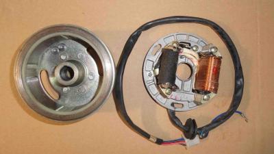 China SUZUKI AX100 ENGINE MAGNETO ASSY for sale
