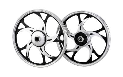China Aluminum Motorcycle Motorbike motor motorcycle DY100 1.2-17 1.4-17Whee  Alloy wheels for sale