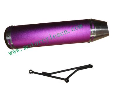 China EEC 50cc Gas 2-stroke 4-stroke YAMAHA JOG50 Muffler Carbon fiber muffler Refit Muffler for sale