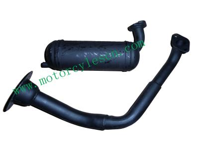 China 50cc Gas 2-stroke 4-stroke  PGT103 BRIDE  Muffler Carbon fiber muffler Refit Muffler for sale