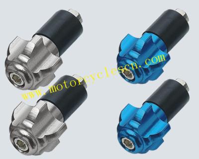 China Motorbike scoote Aluminum alloy parts Alloy Balls/Stopper/Ends for Motorcycle Handle Grip for sale