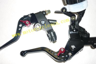 China YAMAHA HONDA Motorcycle CNC Front brake lever Clutch lever R LH Bike Blue Red Yellow White for sale