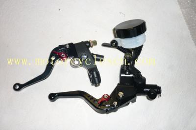 China YAMAHA HONDA Motorcycle CNC Front brake lever Clutch lever R LH Bike Blue Red Yellow White for sale