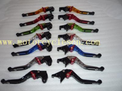 China YAMAHA HONDA Motorcycle CNC Front brake lever Clutch lever R LH Bike Blue Red Yellow White for sale
