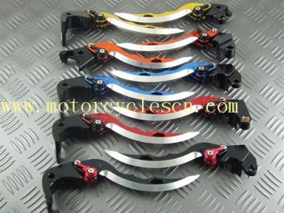China YAMAHA HONDA Motorcycle CNC Front brake lever Clutch lever R LH Bike Blue Red Yellow White for sale