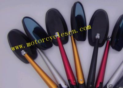 China Motorcycle motocross CNC Rear view Mirror for Racing Bike Bike Blue Red Yellow White for sale
