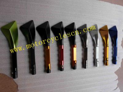 China Motorcycle motocross CNC Rear view Mirror for Racing Bike Blue Red Yellow White for sale