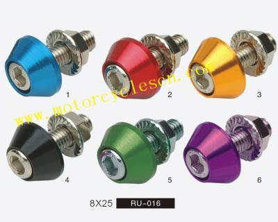 China Motorcycle motocross Aluminum Colorful Nuts 6×20 Bike Blue Red Yellow White for sale