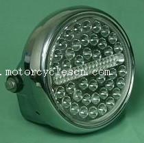China Motorcycle motocross LED headlight Bike Blue Red Yellow White for sale