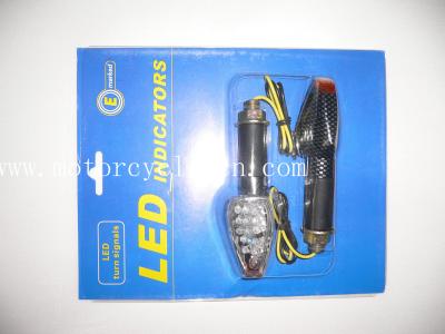China Motorcycle motocross LED Turn signal Bike Blue Red Yellow White for sale
