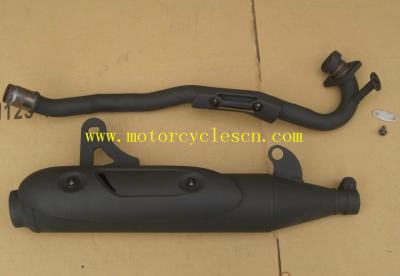 China GXT200 QM200GY Motorcycle Spare Parts , II Dynasty Motocross Muffler Assy for sale