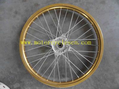 China GXT200 QM200GY Motorcycle Parts GXT200 MOTOCROSS FRONT WHEEL ASSY (DISC BRAKE) for sale