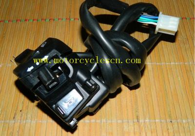 China GXT200 II /III Dynasty Motorcycle Spare Parts QM200GY Holder, handlebar switch LH for sale
