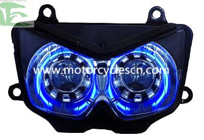 China Motorcycle Parts 08-12KAWASAKI-NINNJA ZX250R Head Light HID Drag Racing Original Head Ligh for sale