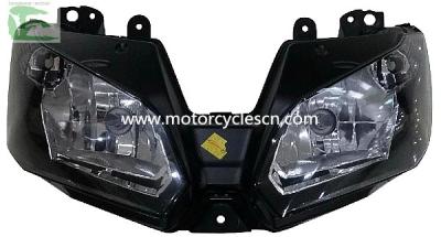 China 2012-2103 KAWASAKI-NINJA EX300 Head ligh Motorcycle Spare Part HID LED Drag Racing Origina for sale