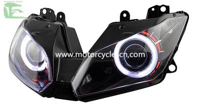 China 2012-2103 KAWASAKI-NINJA EX300 Head ligh Motorcycle Part LED Drag Racing Original Head Lig for sale