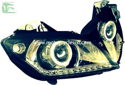China 2013 YAMAHA YZF-R15 HID Head light Motorcycle Parts LED Drag Racing Original Head Light Bl for sale
