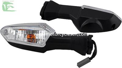 China KAWASAKI ER-6N Front Winker Lamp LED Motorcycle Spare Parts Turn lights Transparent Red for sale