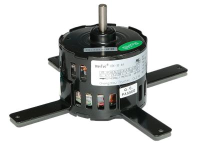 China Black Universal 230V 4 Pole 1550 RPM 3.3 Inch Air Purifier Motor - 20-180W Power Range, Thermally Protected for sale