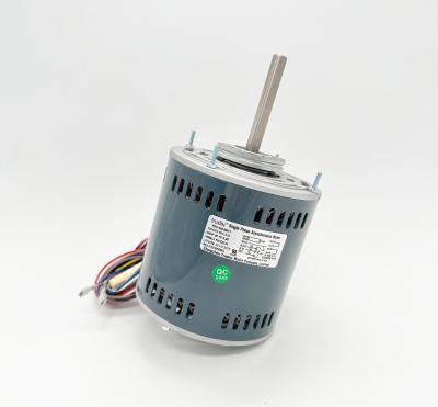 China HVAC Blower Motor 208-230V 3/4HP 1075RPM for Air Conditioner Systems - Thermally Protected Reversible Motor for sale