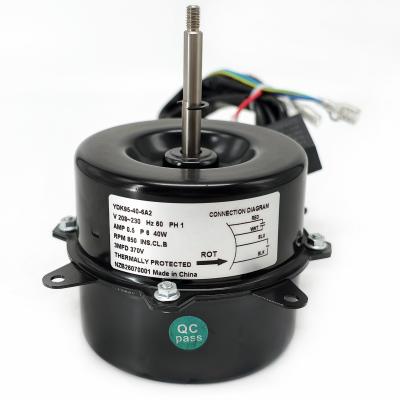 China Condenser Fan Motor - 40W 208-230V 60HZ 850RPM 6P CW-LE Class B for sale