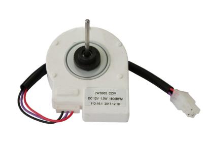 China 12V DC Brushless Refrigerator Motor for Evaporator Fans - 7-15V Input, 1800-3025 RPM Speed Range for sale