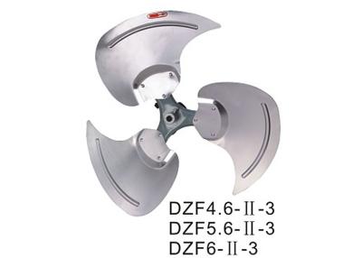 China DZF Series Industrial Axial Fan Blade 560-800mm Impeller 4000-20000m³/h Air Volume for sale