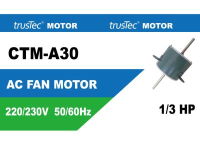 China 1/3HP Aluminum Wire Universal Window AC Fan Motor 220-230V 1335 RPM CTM-A30 F48U02A30 Replacement for sale