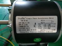 China 230V 48W 4-Pole Single Phase FCU Motor with Three-Speed Control for HVAC Systems for sale