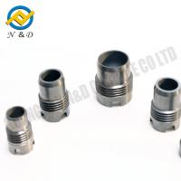 China YG6 Cross Bonding Threaded Tungsten Carbide Spray Outer Threaded Nozzle for sale