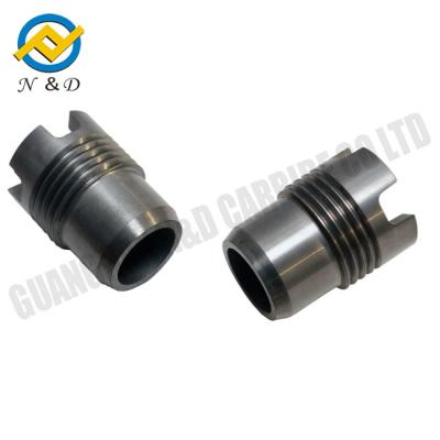 China Cross Groove Thread Tungsten Carbide Drill Bit Nozzle for sale