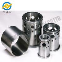 China Wo Co Ni Tungsten Carbide Bushings Hardened Shaft Sleeve Wear Resistant for sale