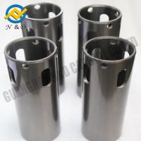 China ISO9001 Tungsten Carbide Tube Multistage Centrifugal Pump Shaft Sleeve With Inner Petal-3 Flaps for sale