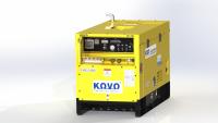 China Versatile KOVO EW320DST Engine Driven Welder Easy to Operate Pulse Frequency 50/60 HZ for sale