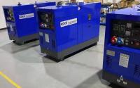 China Welding with KOVO Diesel Dual Holder Permanent Magnet Welder Generator DC600A DGW500 at 85V Output Voltage for sale