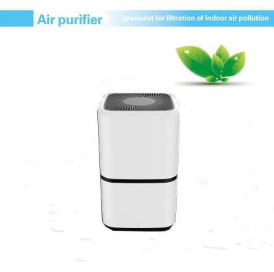 China Table ABS 3 Fan 120m3/H 24w PM2.5 Air Cleaner for sale