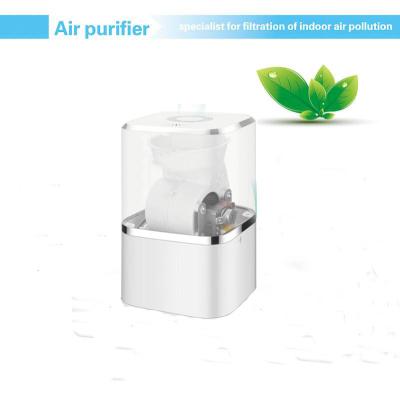 China ABS 3 Fan 24w 20m2 120m3/H 40db PM2.5 Air Cleaner for sale