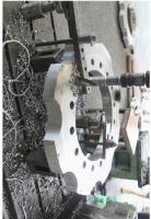 China DIN1.5919 16mncr5 Die Forged Steel Slewing Ring Used In Bearing Production for sale