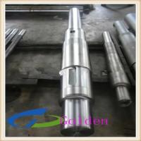 China SS316 ss304 Rigid Axle Stainless Steel Hardened Spline Shaft Forging for sale