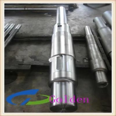 China SS316 ss304 Rigid Axle Stainless Steel Hardened Spline Shaft Forging for sale