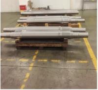 China forging high quality sae4340 Sae8620 steel backup roller forged steel rotor shaft for sale