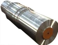 China Die Forging 42crmo4 4140 Steel Flat Head Shaft Various 1045 Carbon Steel Shaft for sale