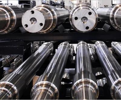 China Forged 42CrMo 34CrNiMo6 Steel Gear Shaft Forging Steel High Quality Stepped Shaft for sale