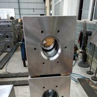 China Hot Sale Aisi4340 4140 Forged Deep Hole Drilling Square Plate Used For Breaking Hammer for sale