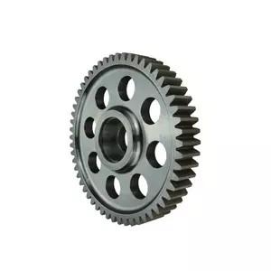 China Hot Forged St52 S355 Q235 Alloy Steel Gear Forged Spur Pinion Gear Blanks for sale