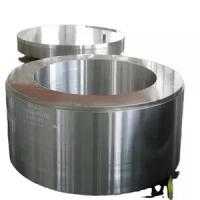 China Open Die Forging S355 Carbon Steel Retaining Wheel Used As Crane Wheel for sale
