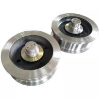 China ASTM A36 ST52 Forging Wheel Blank S355jr Forged Steel Gear Rim Blank for sale