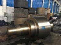 China Die Forging Sae4140 42crmo4 Q+T Steel alloy shaft Long Thread Shaft for sale